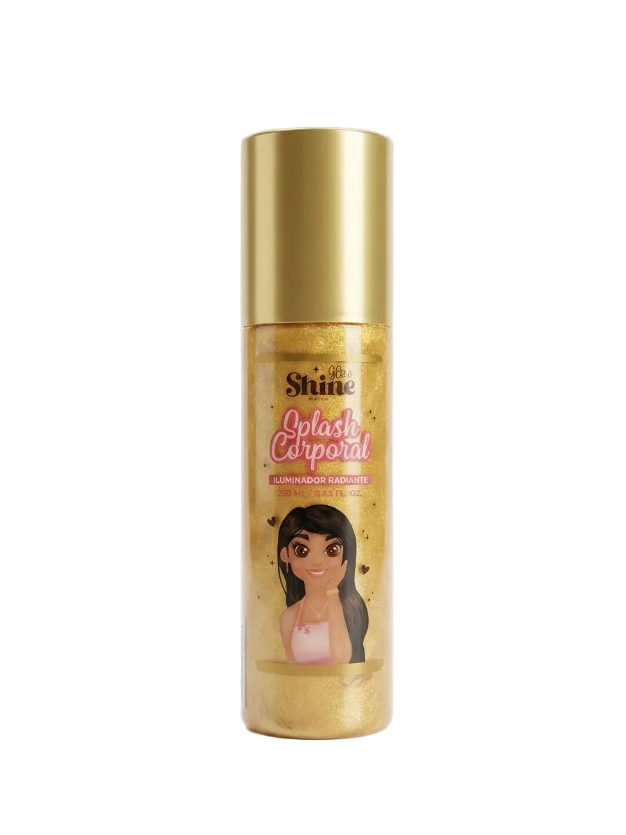 SPLASH CORPORAL GLOW SHINE X 250 ml - DORADO – La Bodega HyC